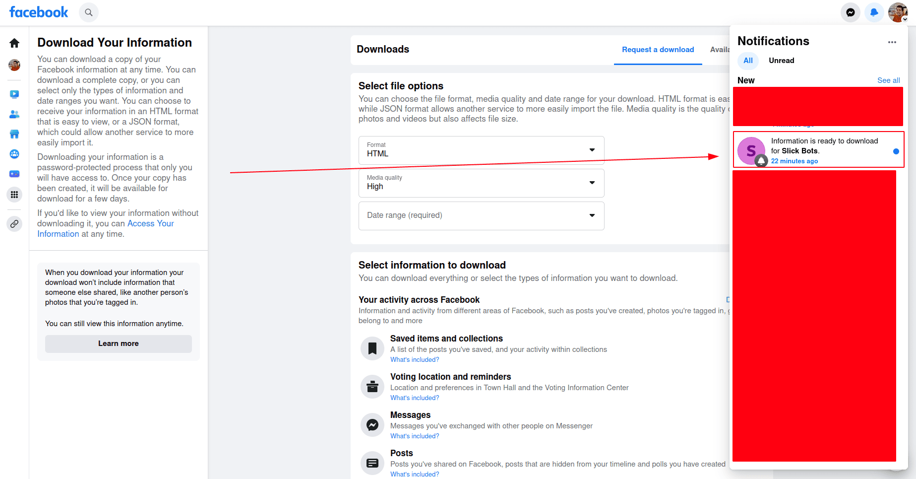 How to Download Messenger Chat History of Your Facebook Business Page ...